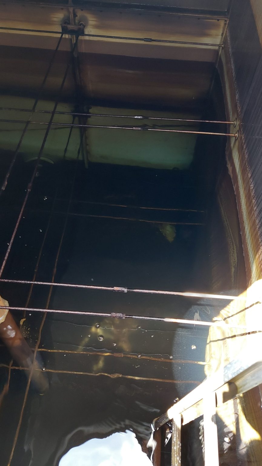 Water tank rectification – Optimum Steel Engineering Sdn Bhd